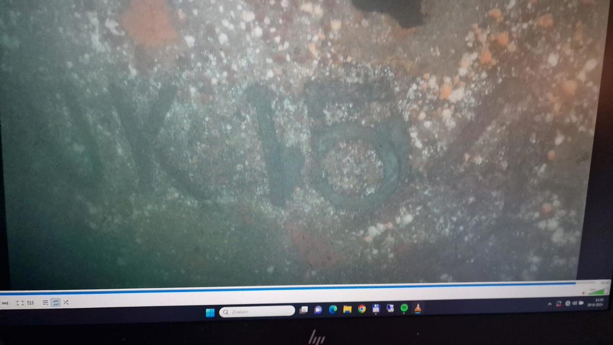 Gezonken UK 154 na 57 jaar teruggevonden bij Helgoland - Visserij.nl