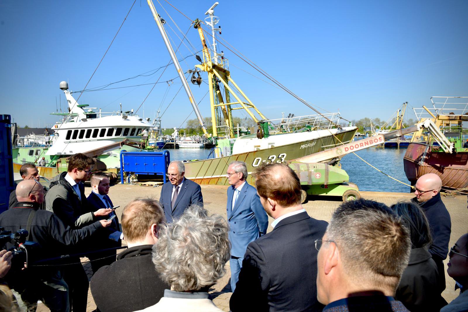 Bezoek Eurocommissaris Costas Kadis (visserij) aan Nederland - Visserij.nl